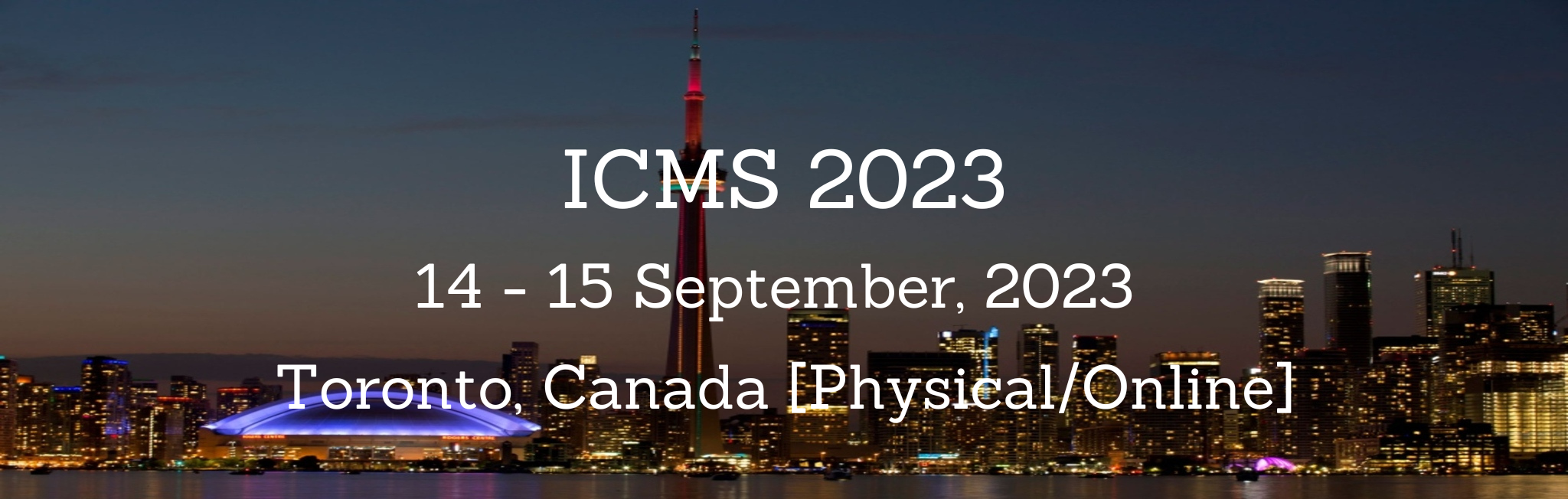International Conference on Materials (ICMS 2023) – ASDF