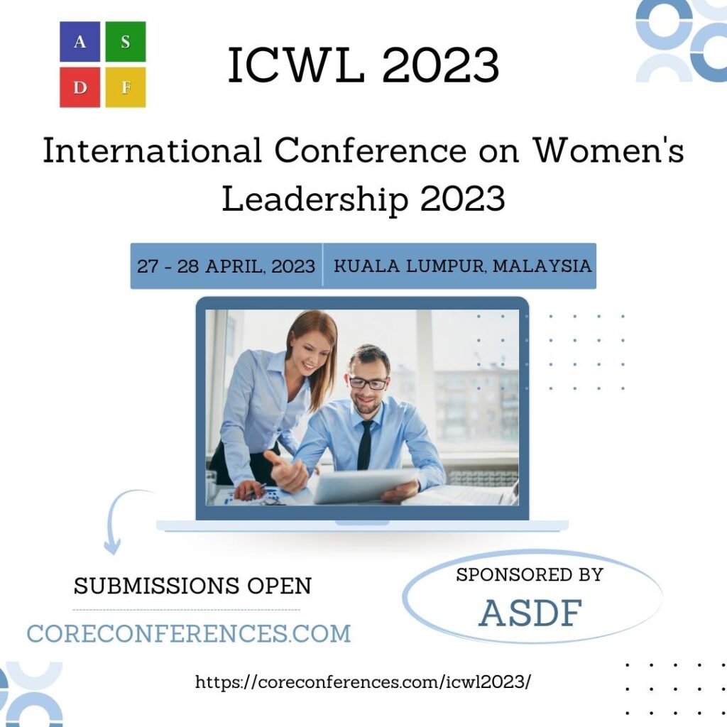 International Conference on Women’s Leadership 2023 – ASDF