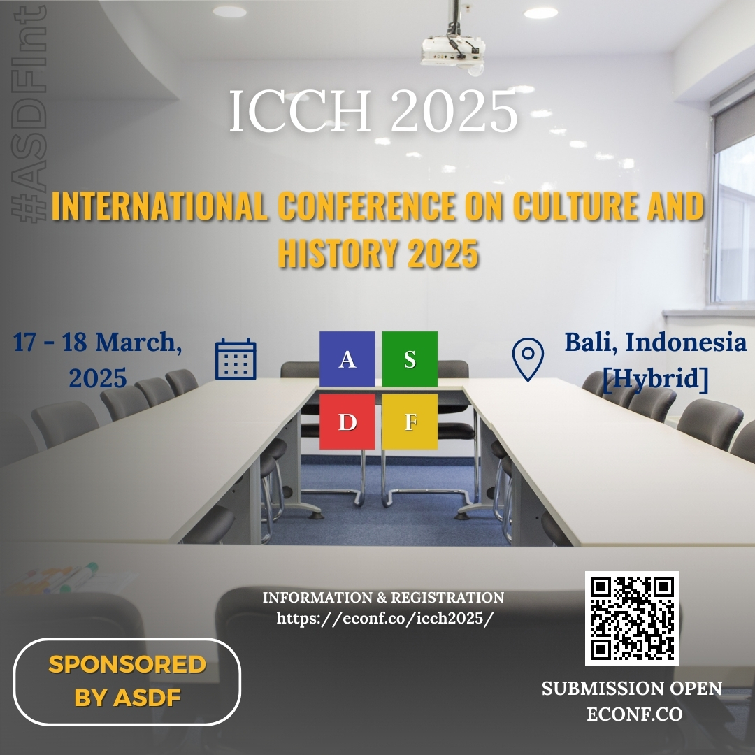 International Conference on Culture and History 2025 – ASDF