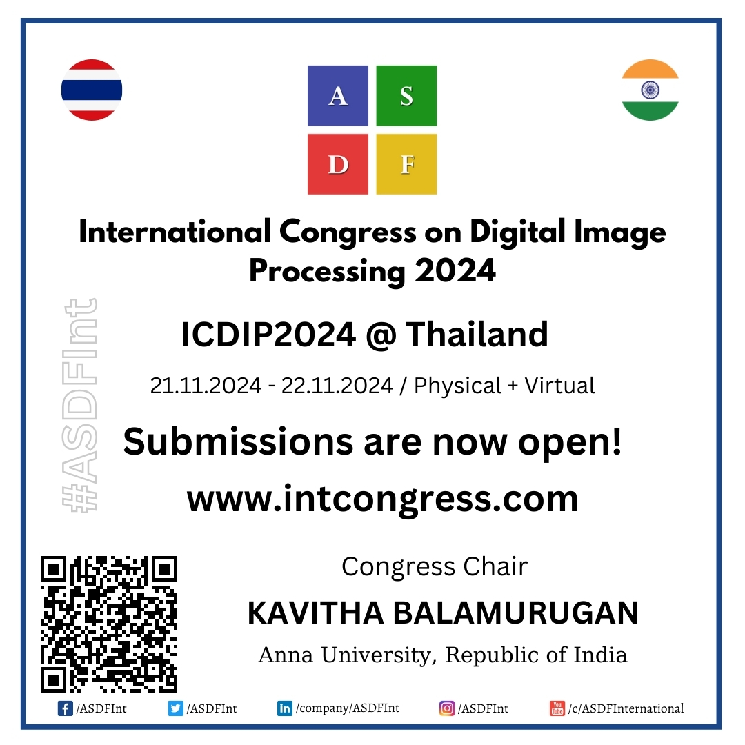 International Congress on Digital Image Processing 2024 – ASDF